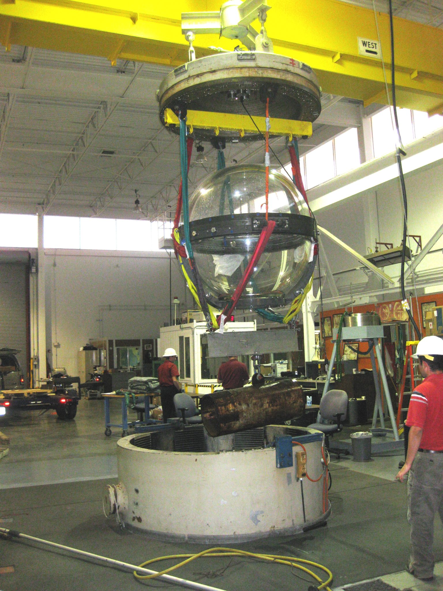 Large Pressure Vessel Testing - Hydrospace Group Incorporated